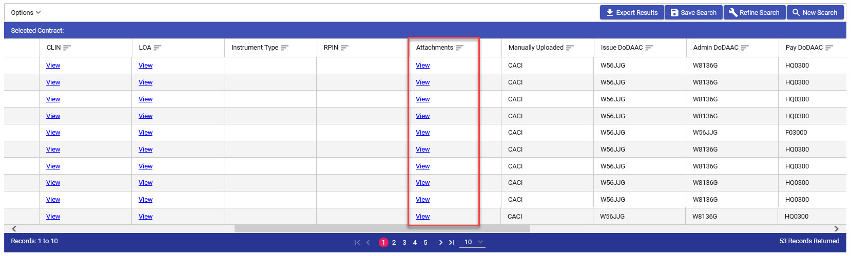EDA Training - Award Search | PIEE