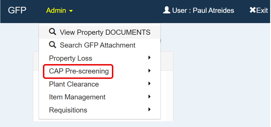 GFP Training - GFP Admin | PIEE