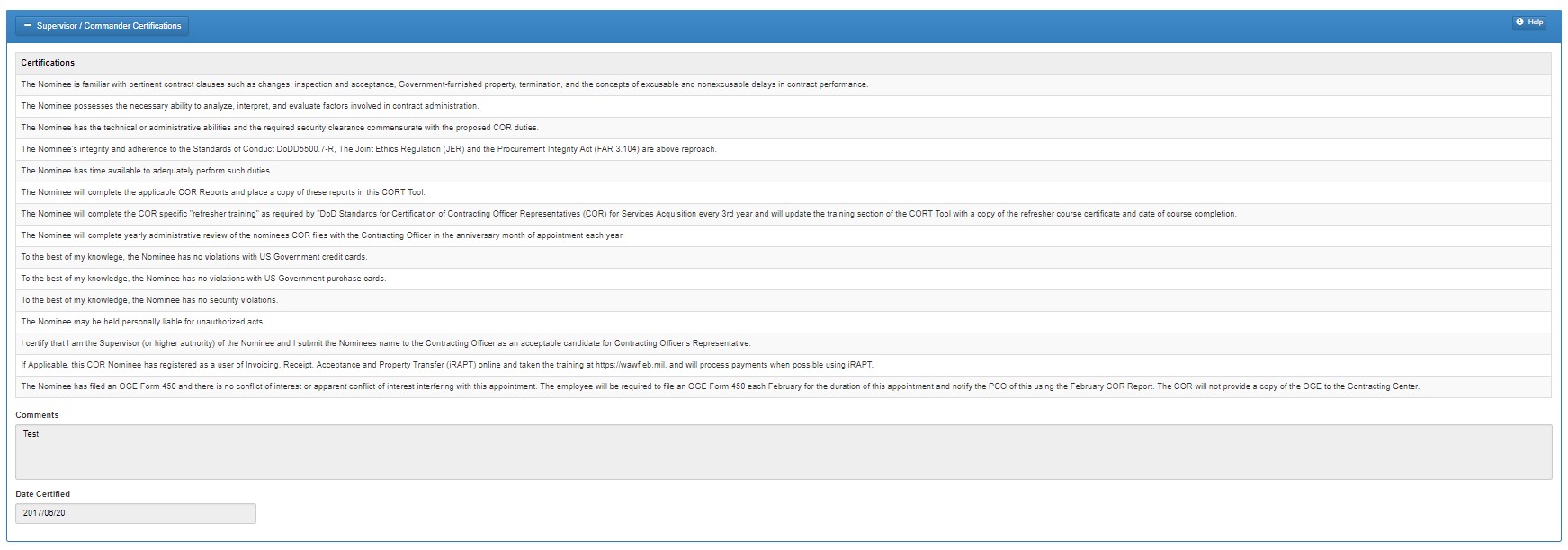 SPM Training - COR Surveillance and Oversight Overview | PIEE